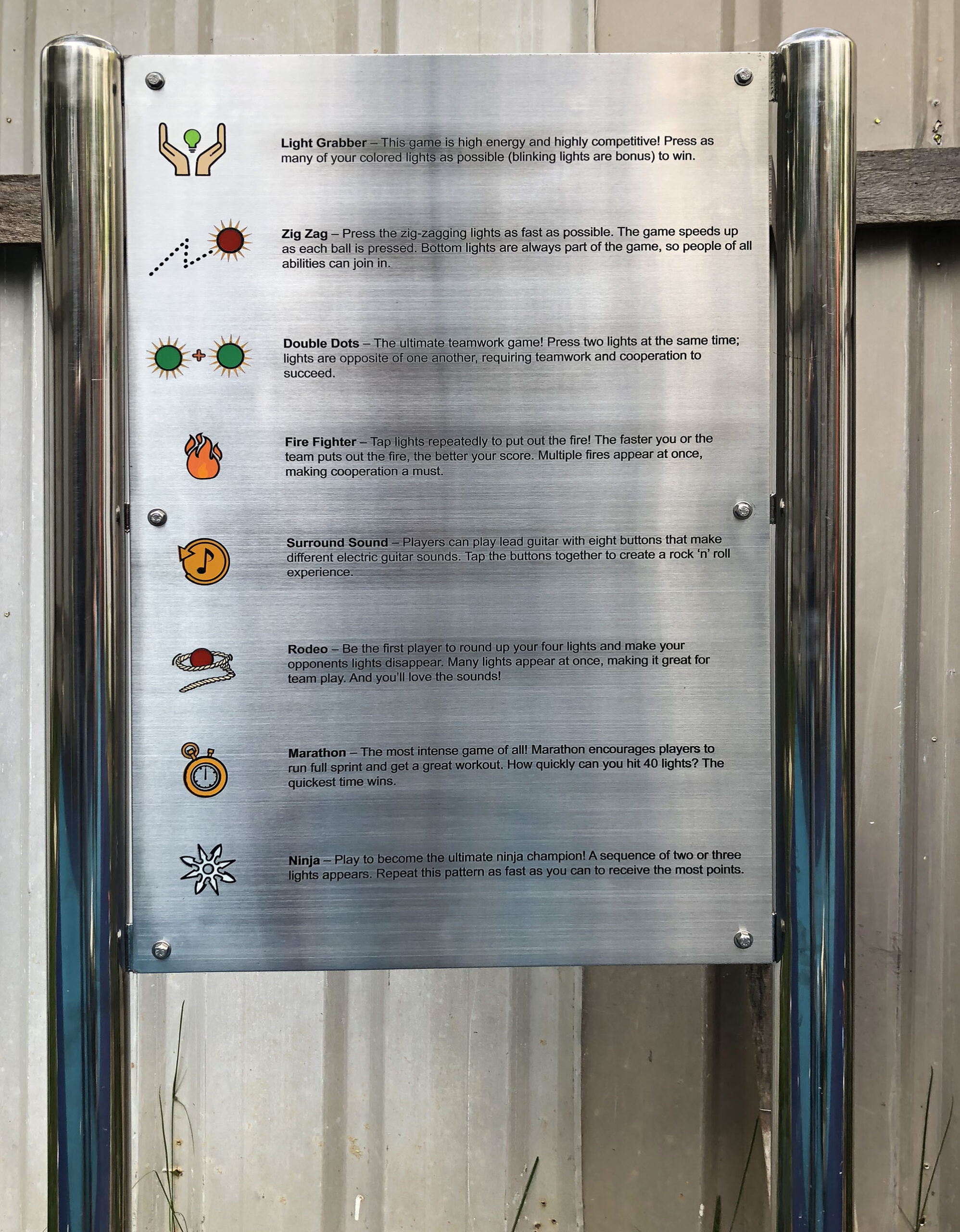 Playground & Recreation - Signage Workshop