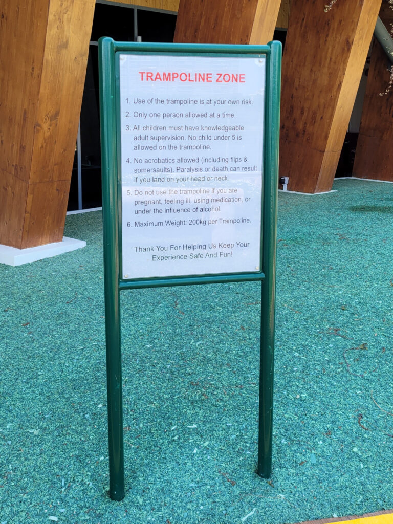 Playground & Recreation - Signage Workshop